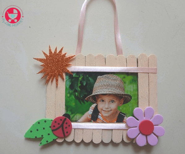 Summer Theme Photo Frame Craft