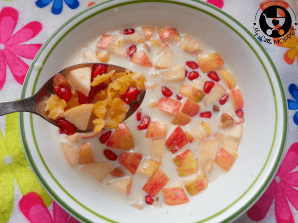 Maize Flakes with Milk and Honey - Healthy Breakfast Recipe