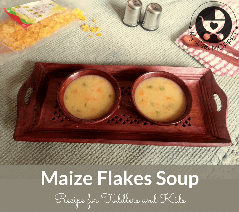 Maize Flakes Soup Recipe for Kids
