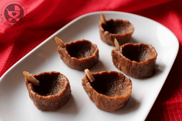Edible Chocolate Diya Recipe for Diwali