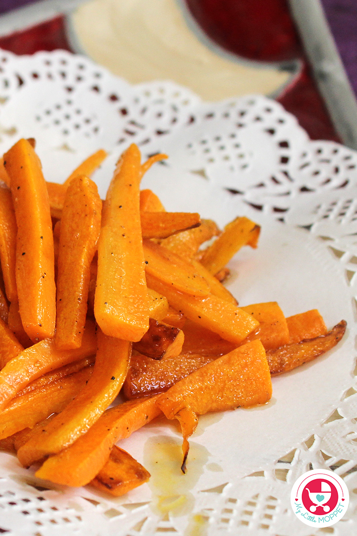 Carrot Fingers for Babies [ Easy & Healthy Finger food for Baby/Kids]